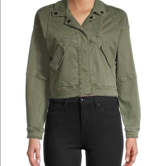 blanc noir | Jackets & Coats | Blanc Noir Vintage Oasis Jacket Size S ...